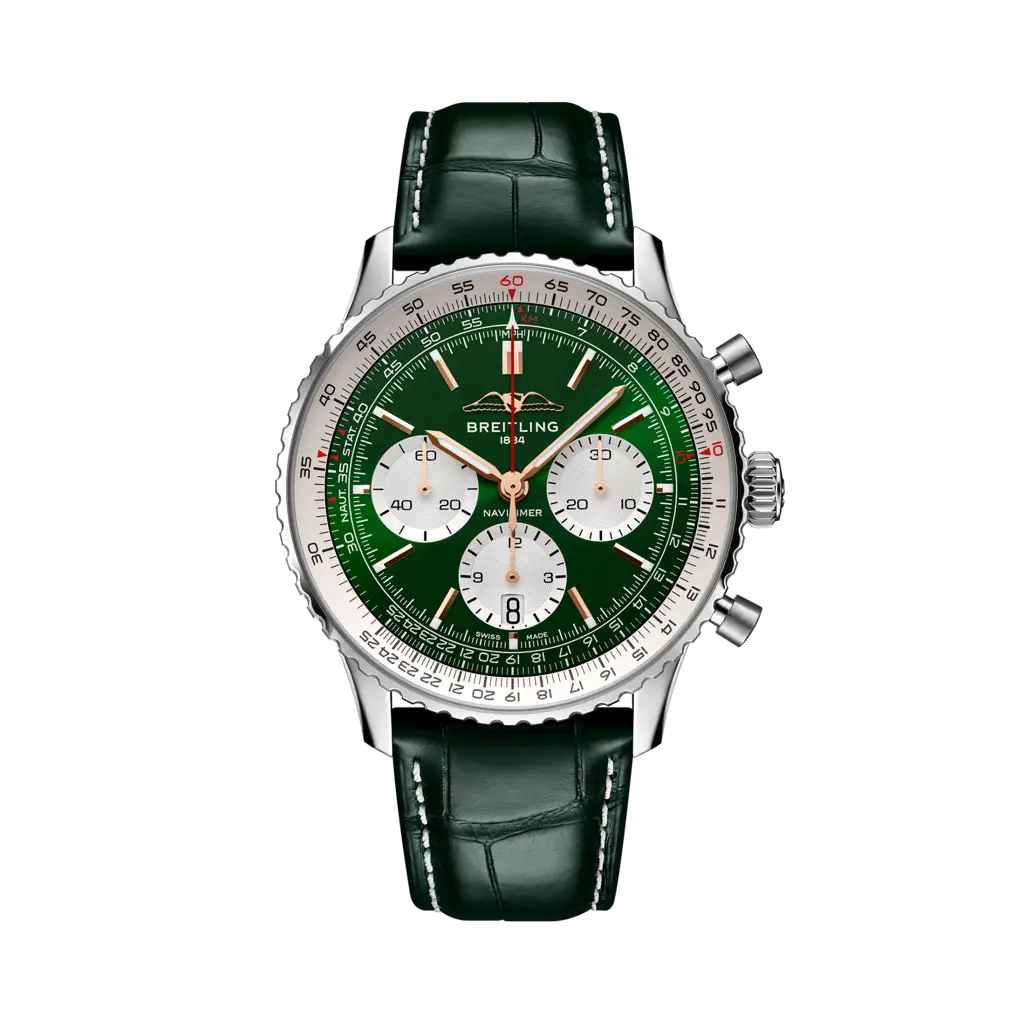 Navitimer B01 Chronograph 43 - AB01384C1L1P1 | Breitling